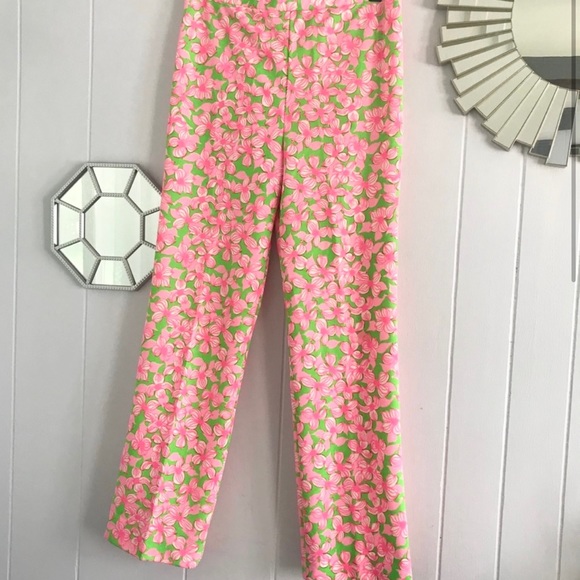 Lilly Pulitzer | Pants & Jumpsuits | Vintage Lilly Pulitzer Floral ...